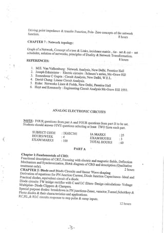 3rd 4th-sem-be-syllabus-lohith -11 guee6018 | PDF