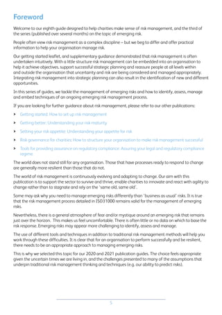 How to embed emerging risk identification and management IRMindia ...