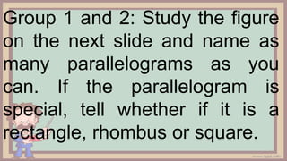 l.1 parallelogram | PPTX