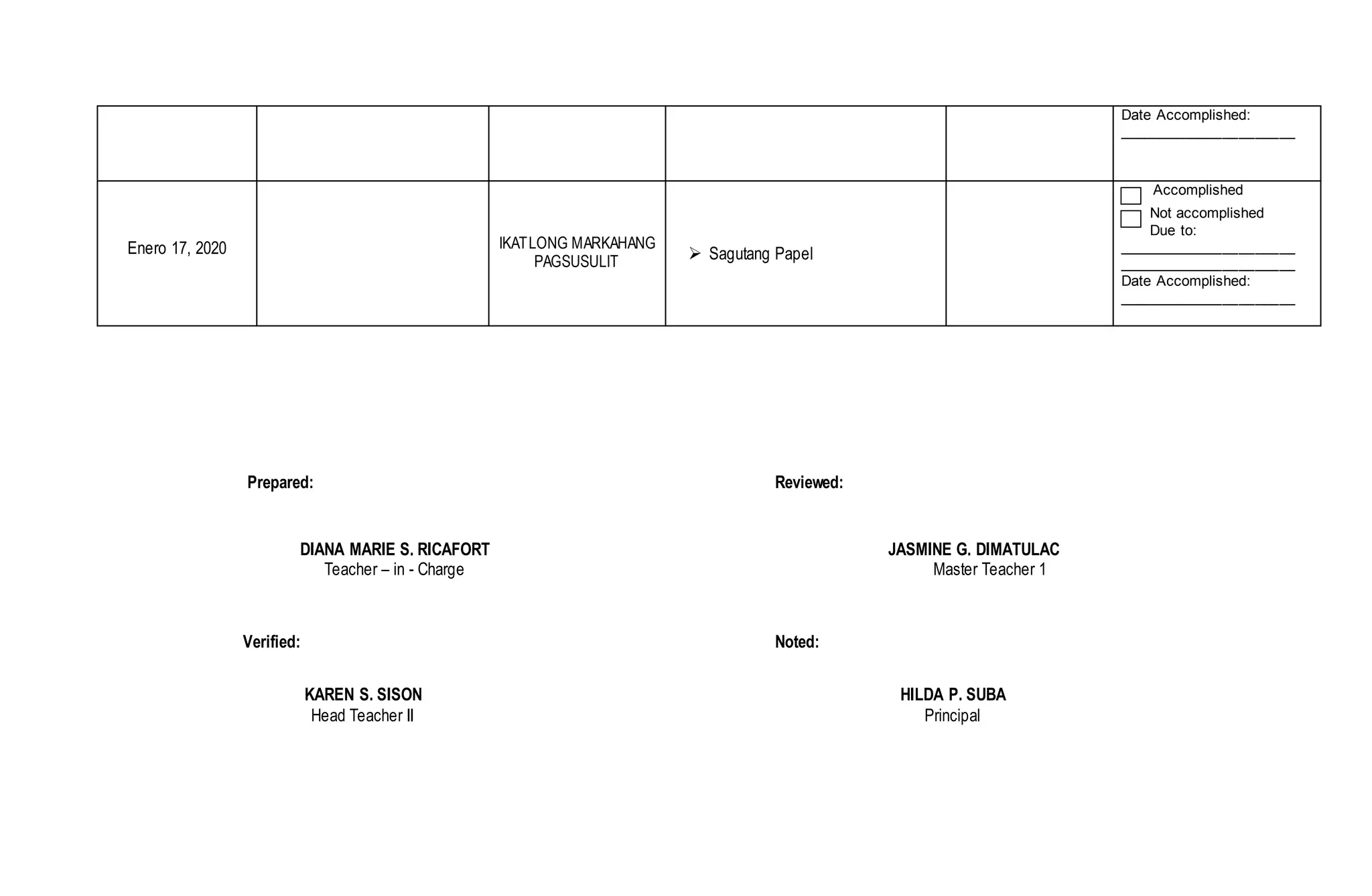 3rd learning competency directory-in-filipino | DOCX