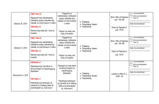 3rd learning competency directory-in-filipino | DOCX