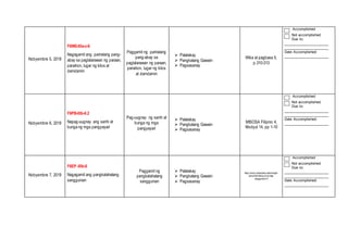 3rd learning competency directory-in-filipino | DOCX