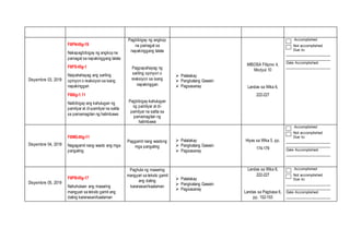 3rd learning competency directory-in-filipino | DOCX