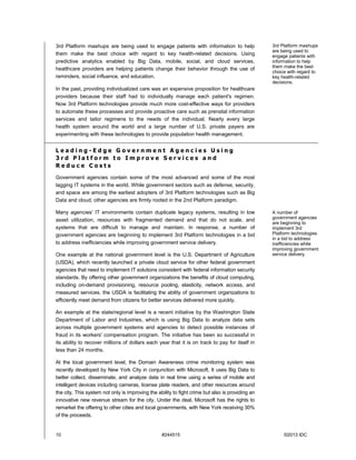 3rd platform | PDF | Cloud Computing | Internet