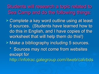 3rd Quarter Research Project | PPT