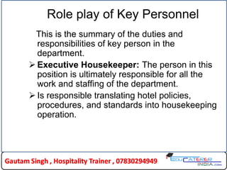 staffing Housekeeping | PPT