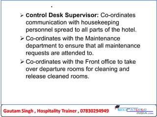 staffing Housekeeping | PPT