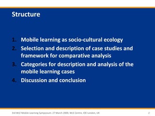 Towards a methodology of researching mobile learning | PPT