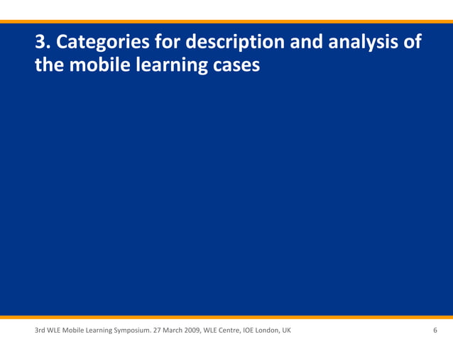 Towards a methodology of researching mobile learning | PPT