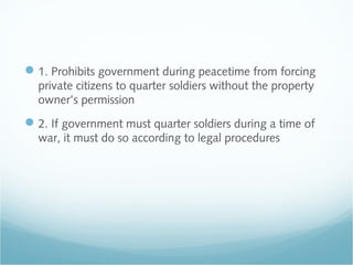 3rd Amendment | PPT