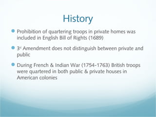 3rd Amendment | PPT