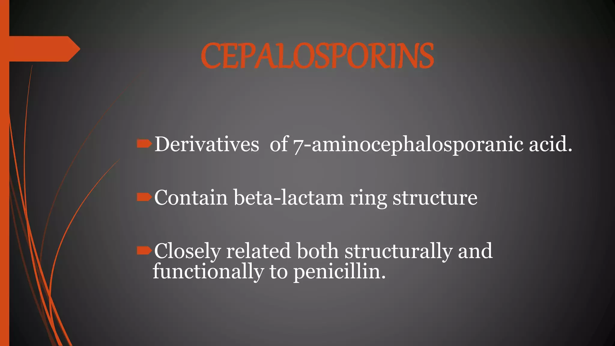 3 rd and 4th generation cephalosporins | PPTX