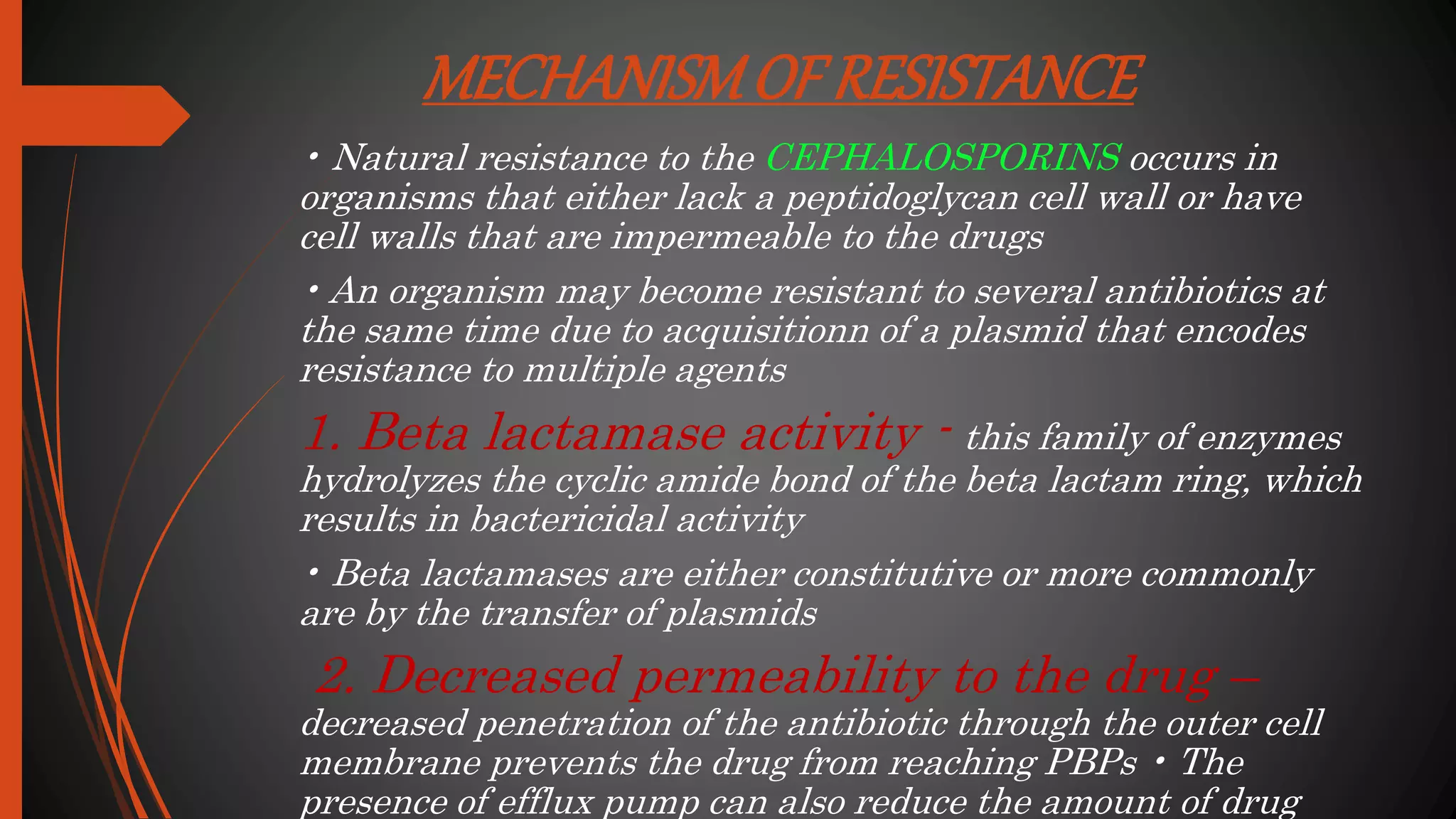 3 rd and 4th generation cephalosporins | PPTX