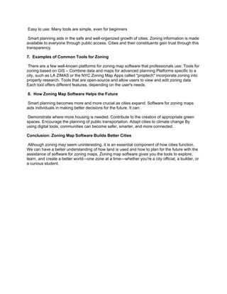 What Is Zoning Map Software and Why It Matters for Communities | DOCX