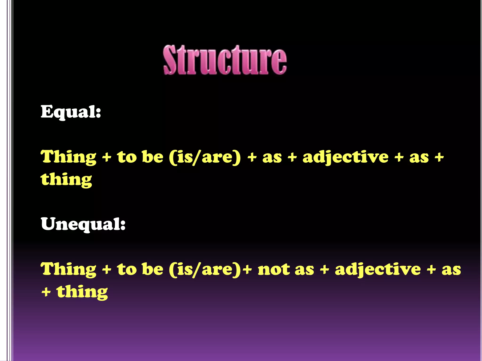 3rd b 1 (not) as ... as alba, laia and laura pradas | PPTX