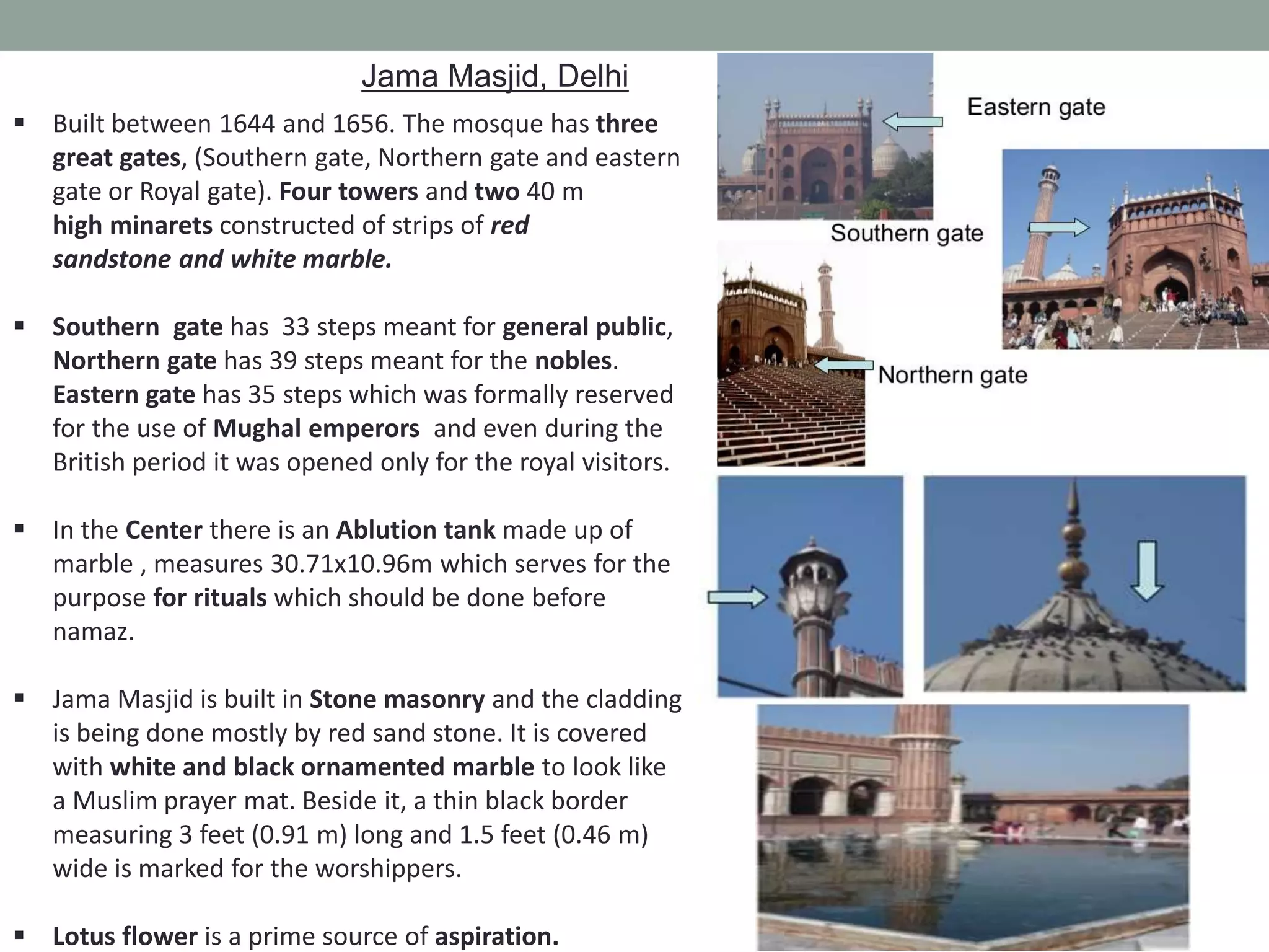 Development of the Mughal architecture under the different rulers | PPTX