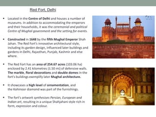 Development of the Mughal architecture under the different rulers | PPTX