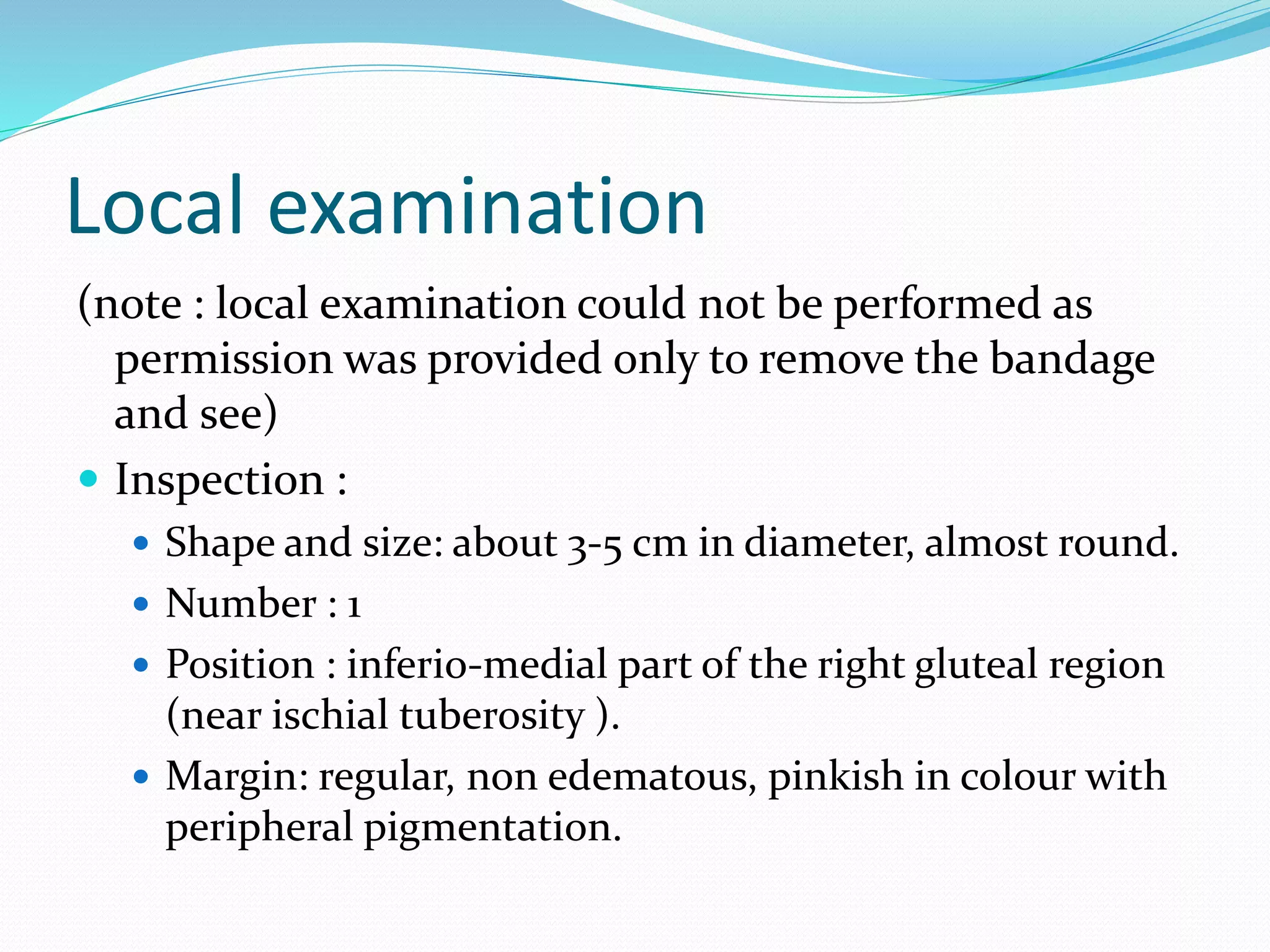 case presentation - decubitus ulcer | PPTX