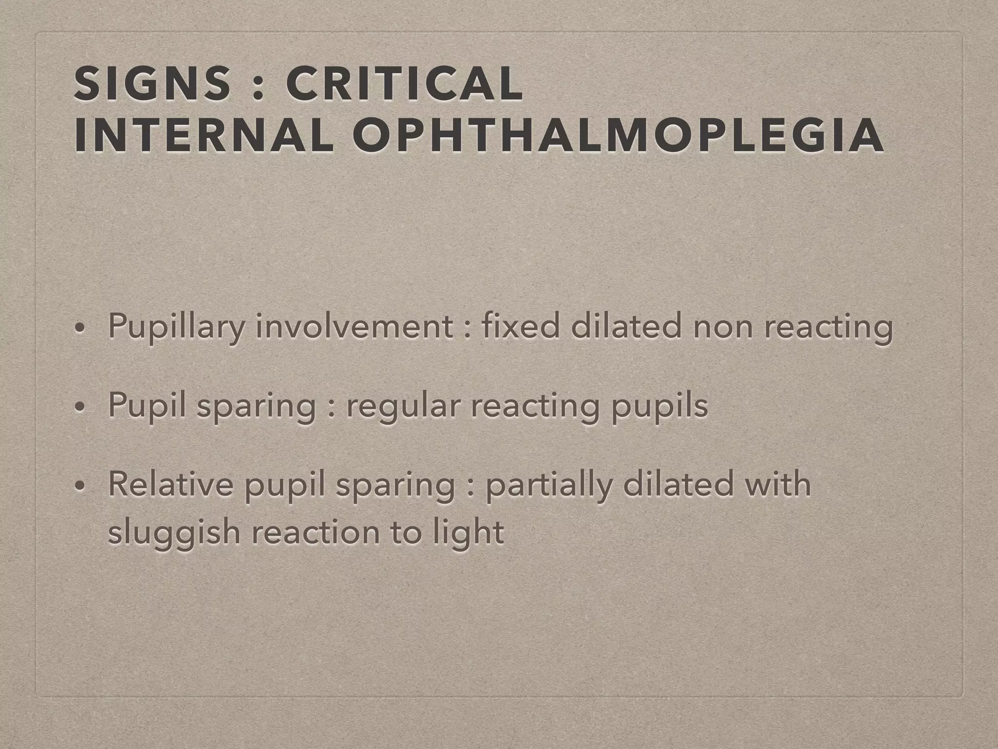 3rd cranial nerve palsy | PDF