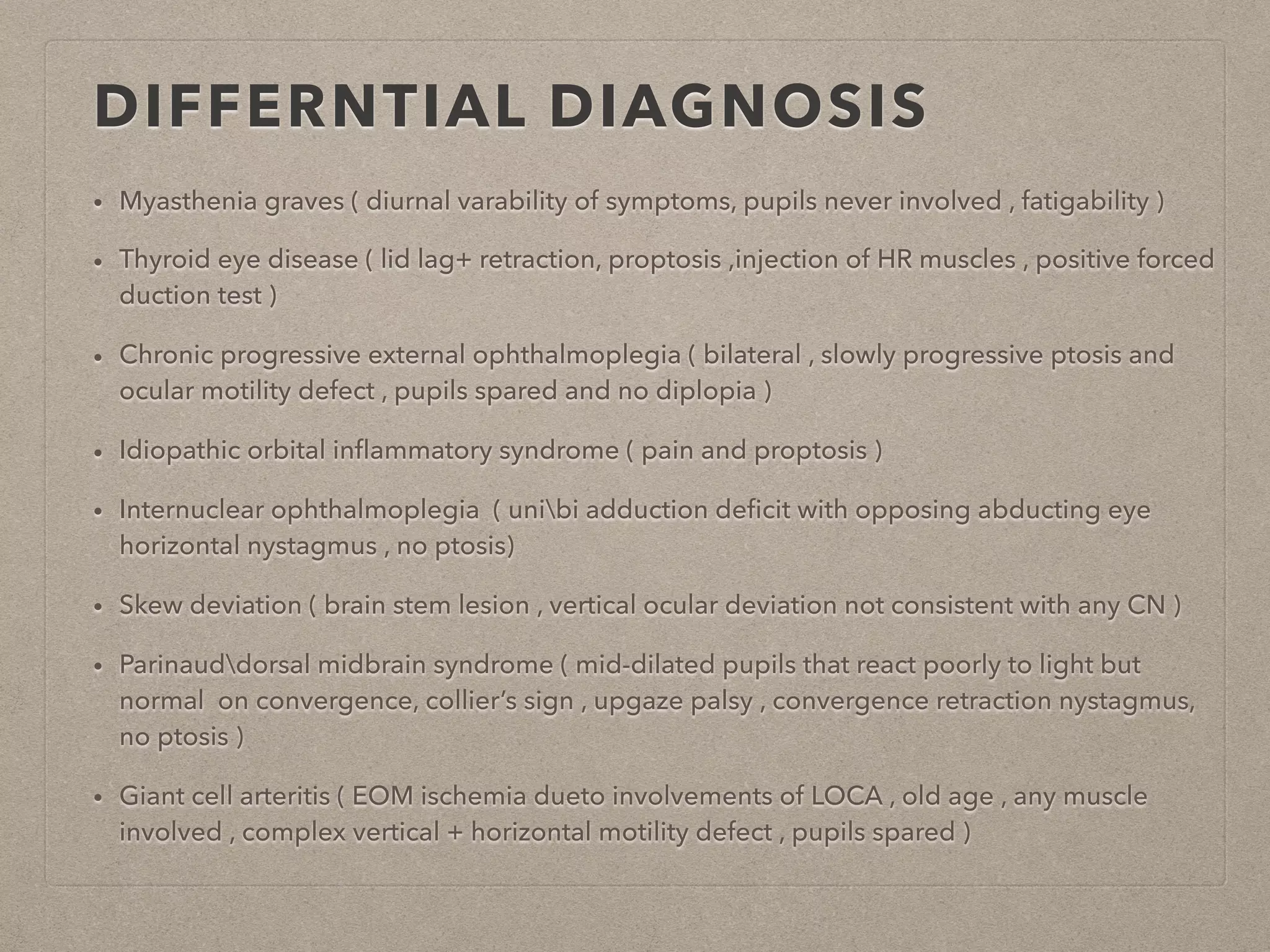 3rd cranial nerve palsy | PDF