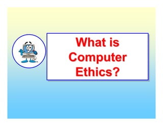 3 Rd Computer Ethics | PDF