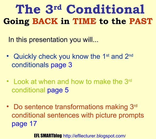 3rd Conditional | PPT