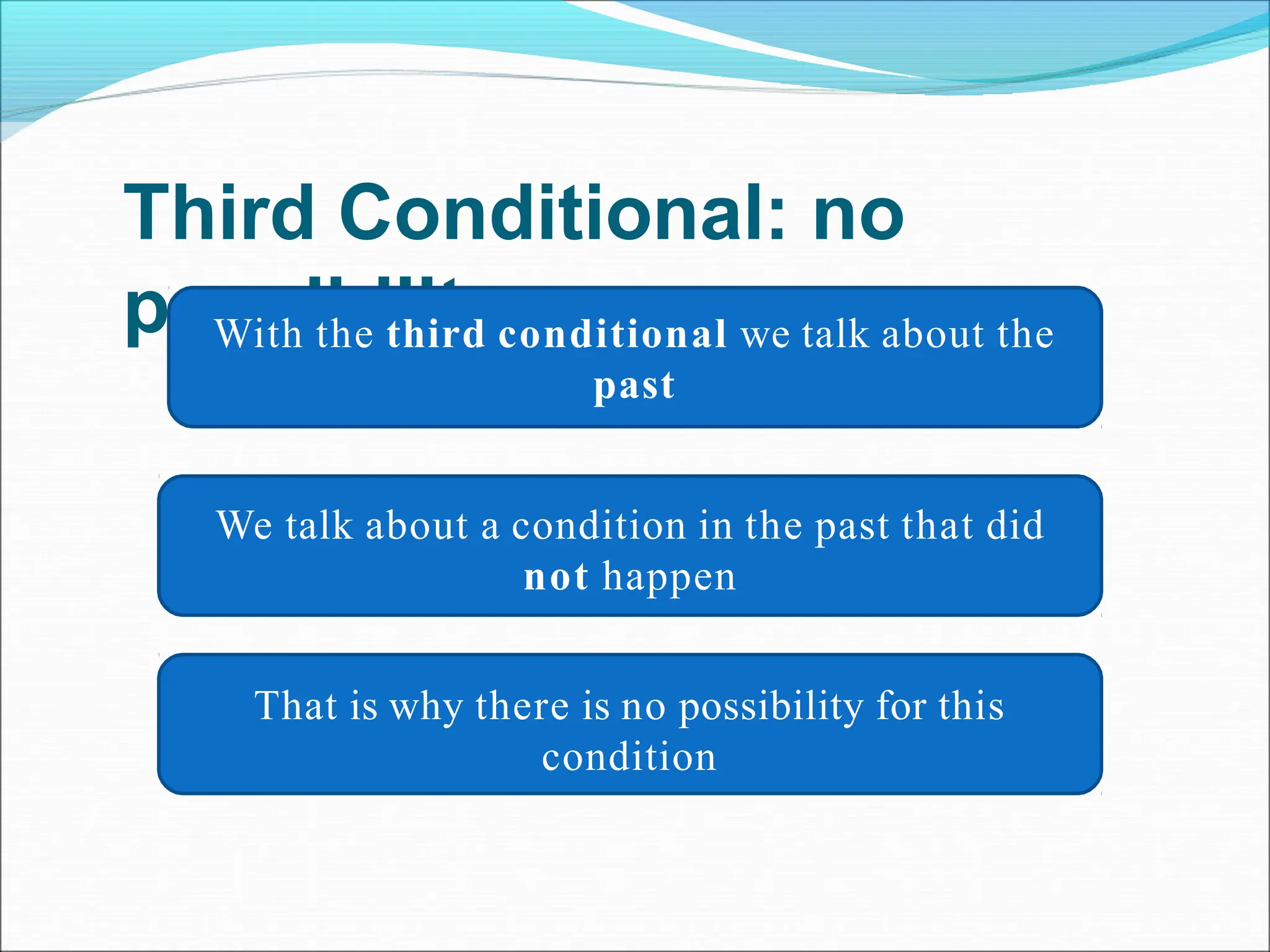 Third Conditional topic in English for 2nd Quarter | PPT