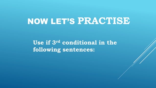 3rd conditional | PPT