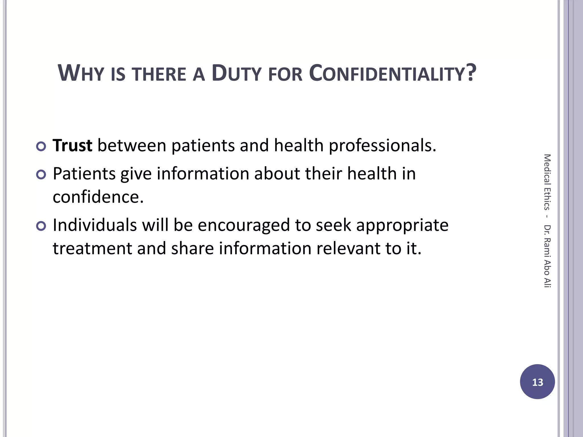 Confidentiality | PPTX