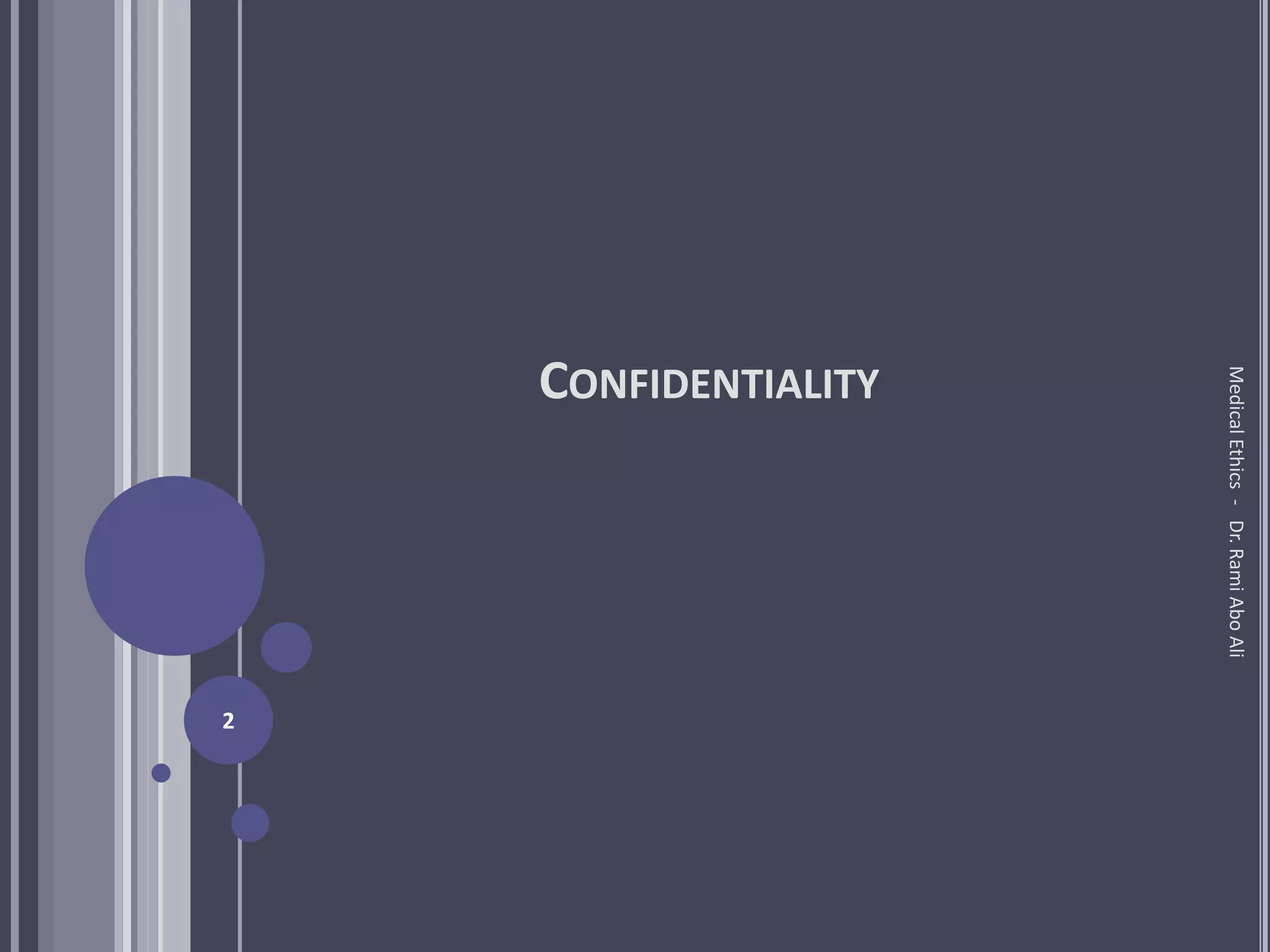 Confidentiality | PPTX