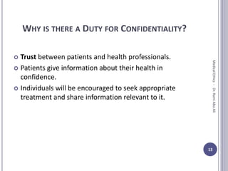 Confidentiality | PPTX