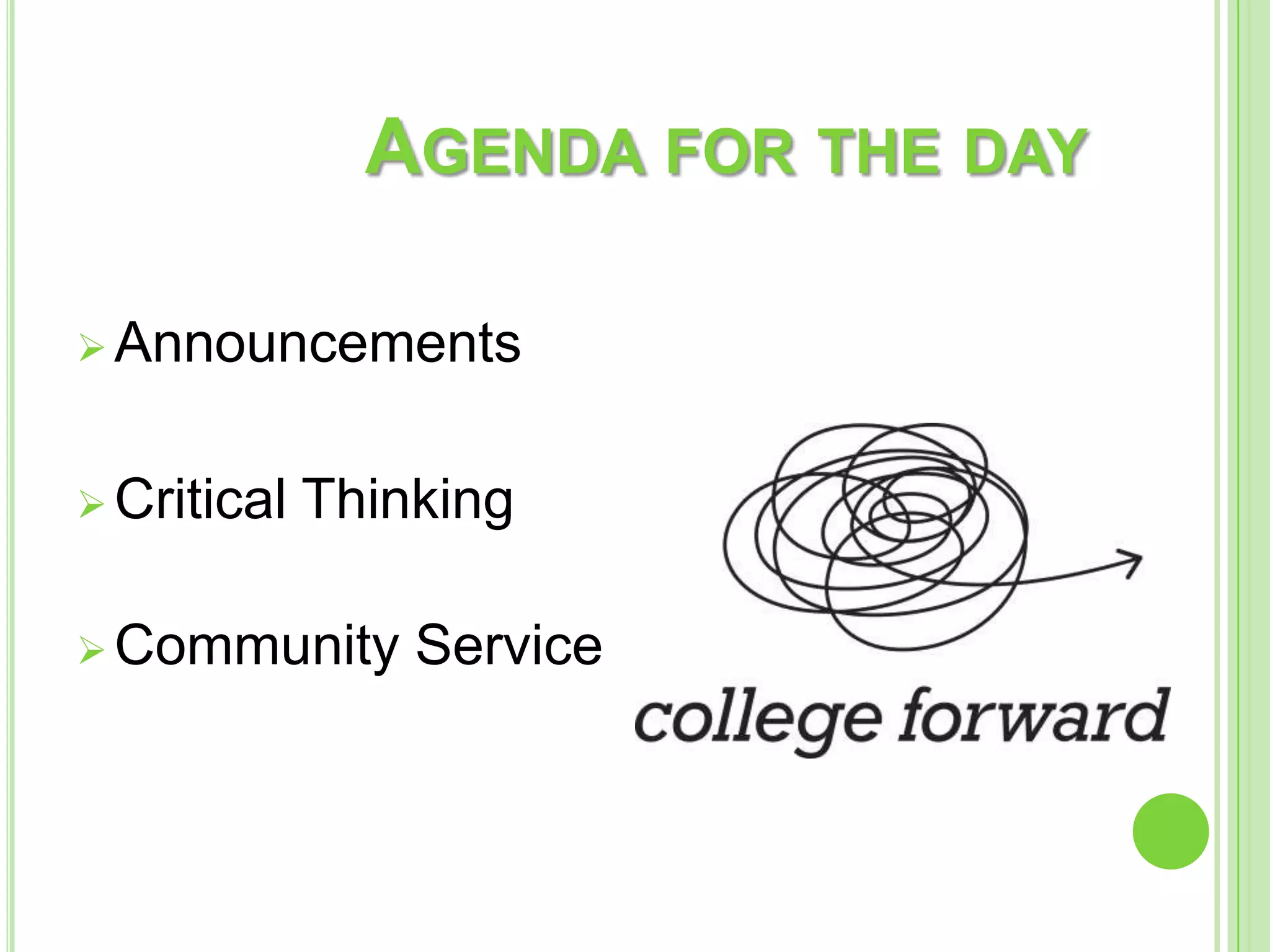 10/16/12 Community Service | PPT | Free Download