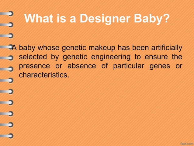designer babies | PPT