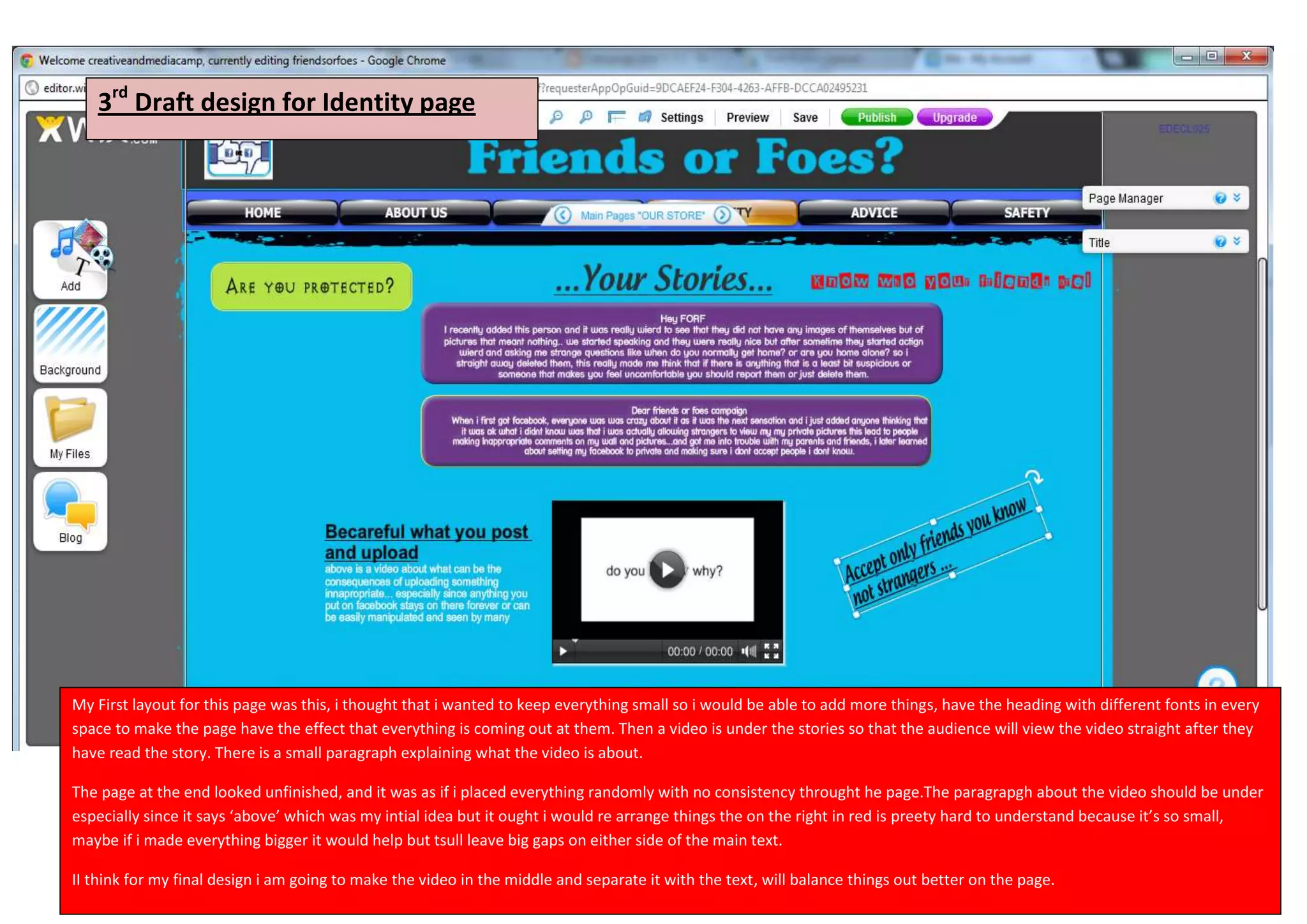 3rd draft design layout for identity page | DOCX