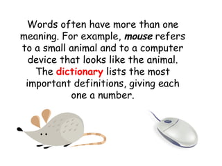 3rd Dictionary & Guide Words | PPT
