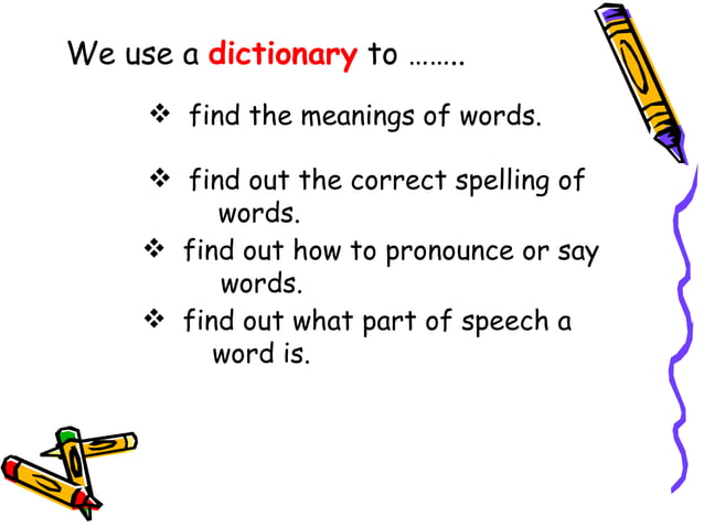 3rd Dictionary & Guide Words | PPT