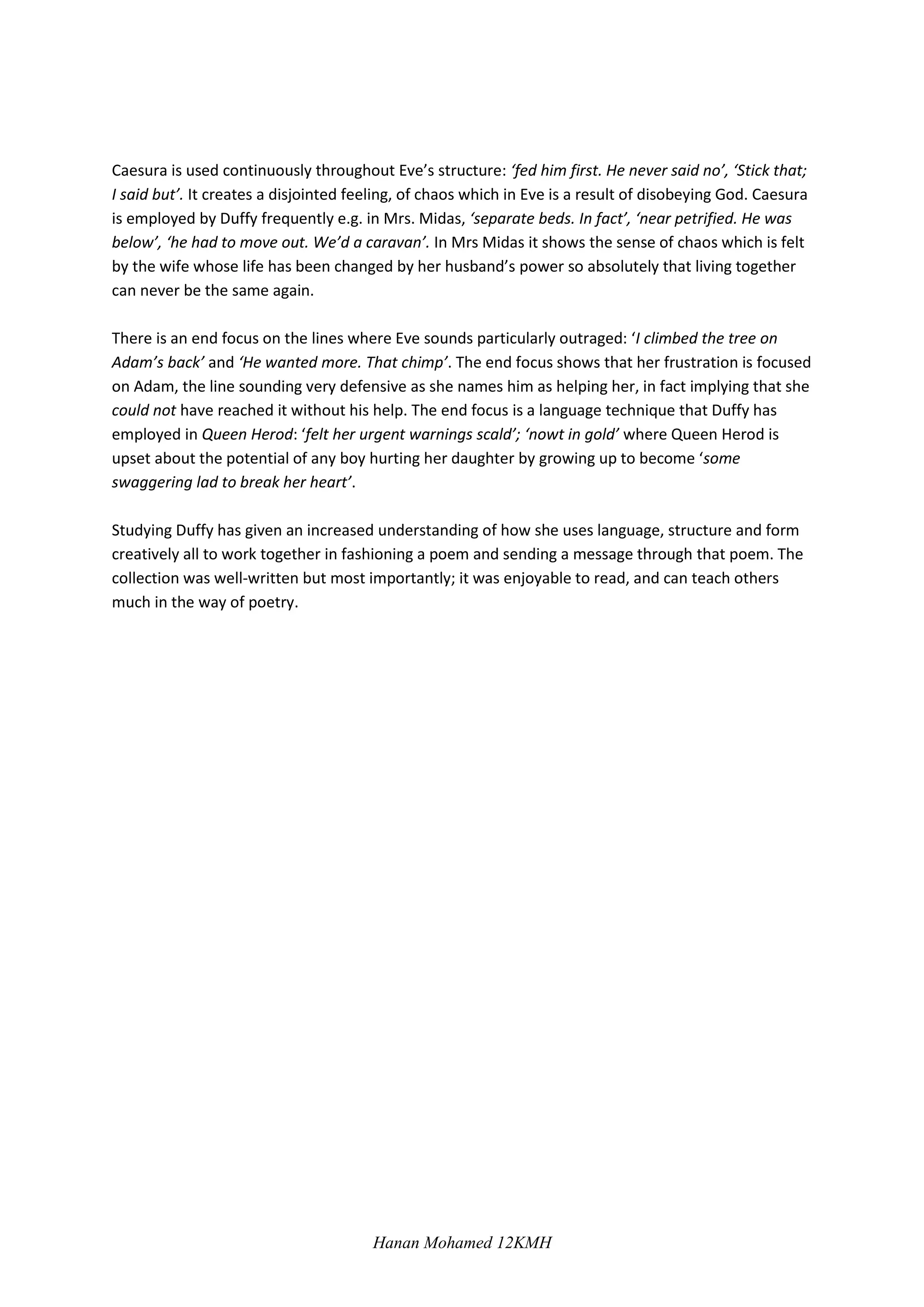 3rd draft eve commentary hanan | DOCX