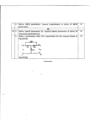 3rd semester EC VTU CBCS 2017 Scheme Model question papers | PDF