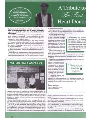 3rd Issue of Transplant Info Newsletter-November 2004 | PDF