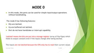8255 Programmble Peripheral Interface | PPTX