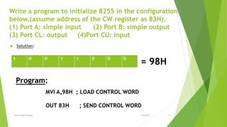 8255 Programmble Peripheral Interface | PPTX