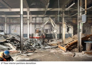 King Street Staion: 3rd floor walls demolition | PPT
