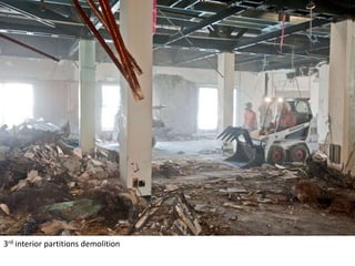 King Street Staion: 3rd floor walls demolition | PPT