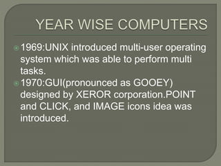 3 rd generation of computers | PPTX | Data Storage and Warehousing ...