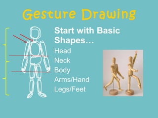 3rd gesture drawing lesson | PPT