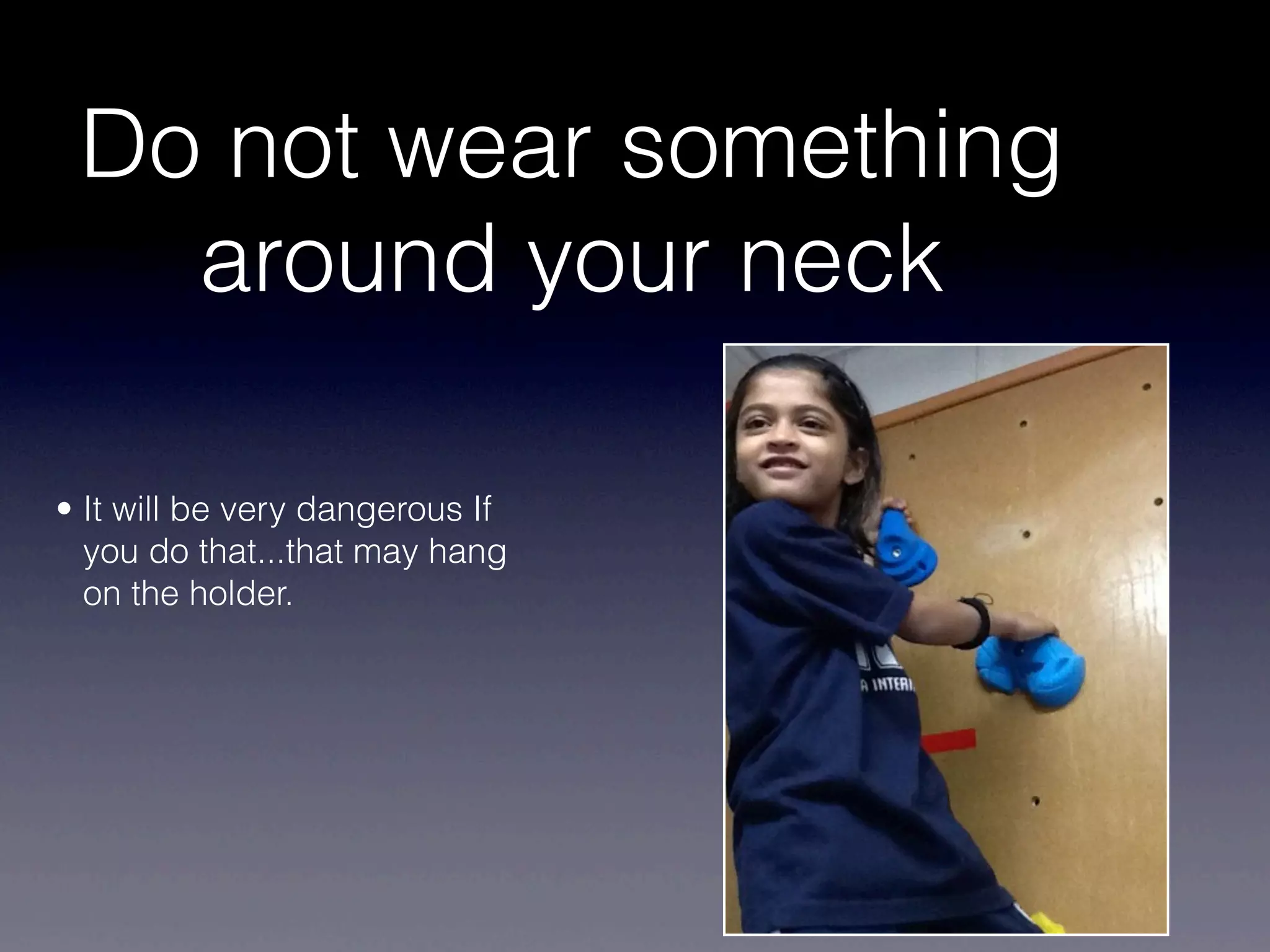 3rd grade climbing rules | KEY