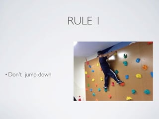 3rd grade climbing rules | KEY