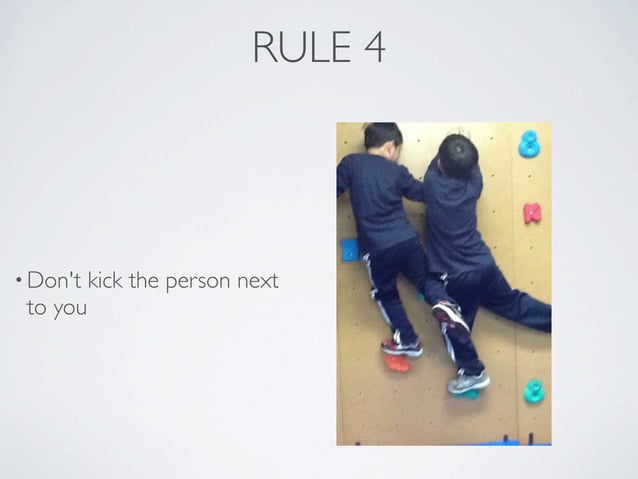 3rd grade climbing rules | PPT