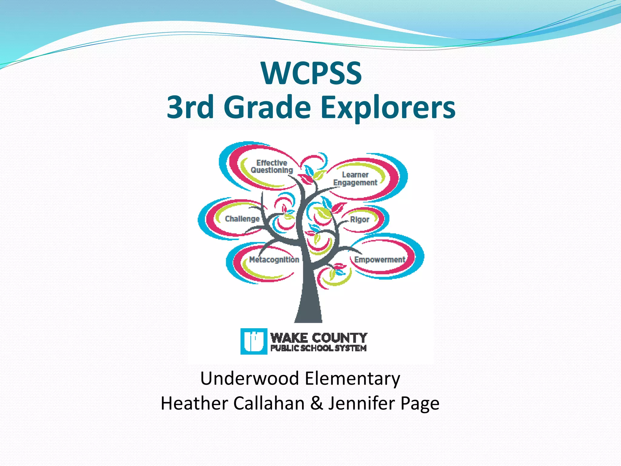 3rd Grade Explorers | PPT