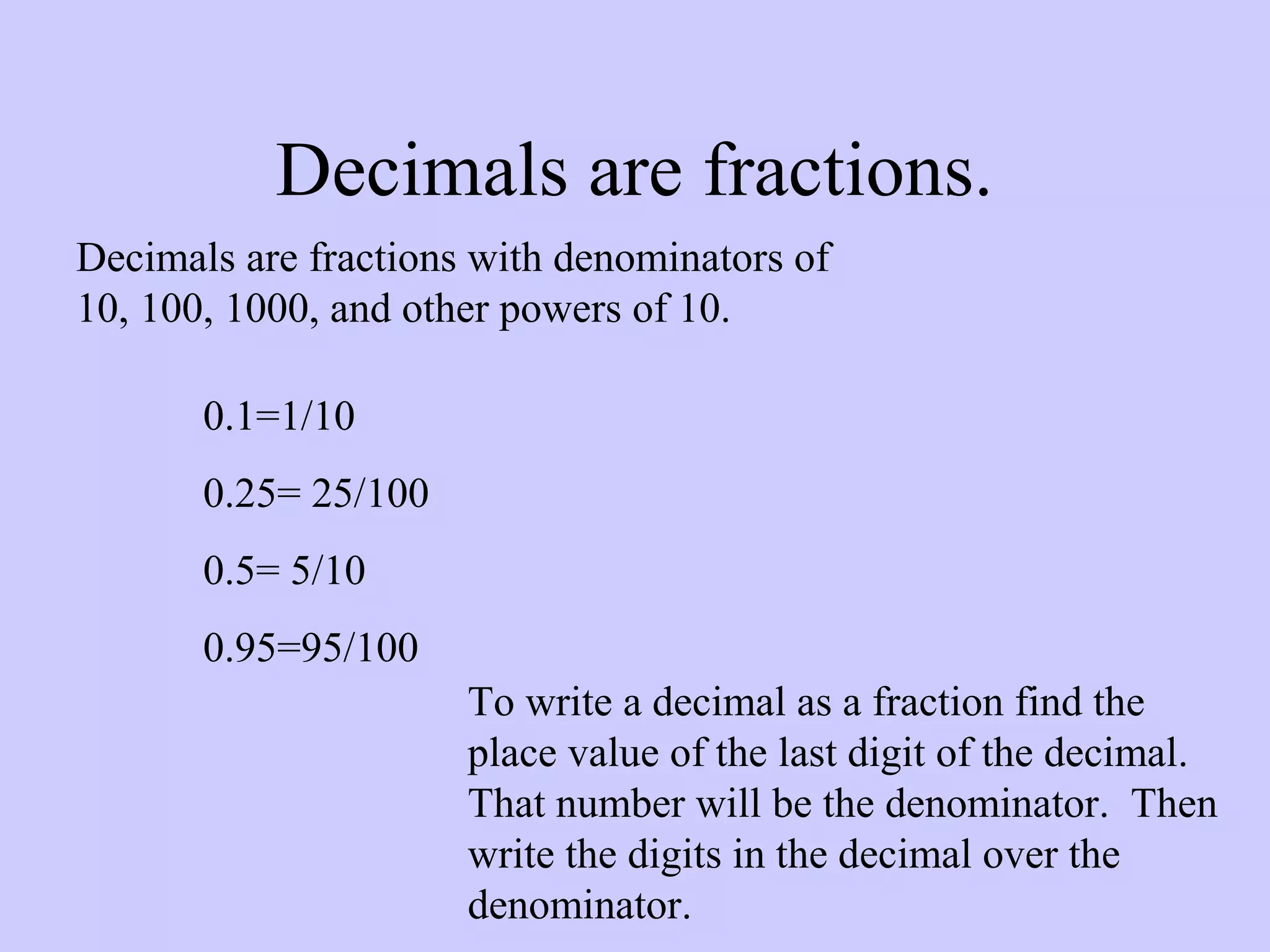 3rd grade fractions | PPT